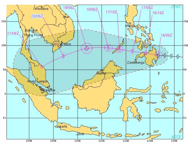 Tropical Storm WASHI / Sendong continues toward Bukidnon and Iligan ...
