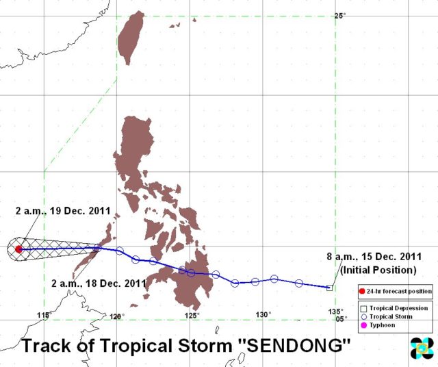 Tropical Storm WASHI / Sendong now over Palawan News from the Philippines