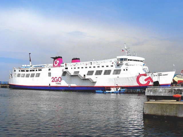 Ship collision off Cebu City - ferry sunk