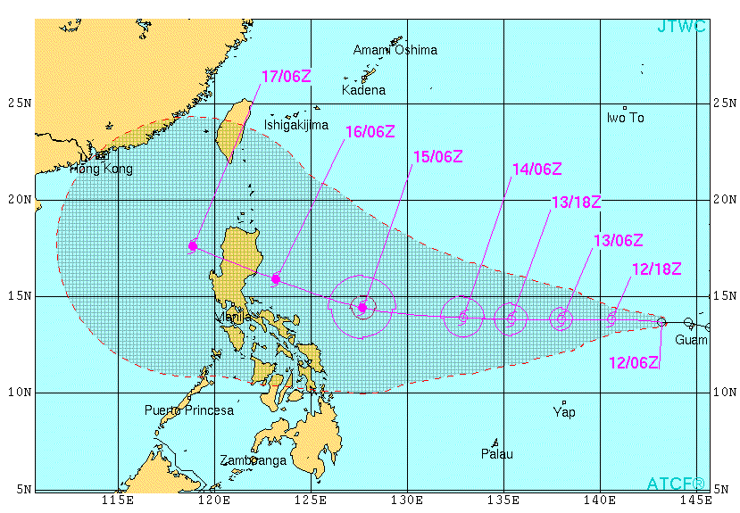 First Typhoon 2014 News from the Philippines