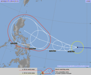 Tropical Storm RAMMASUN approaches News from the Philippines