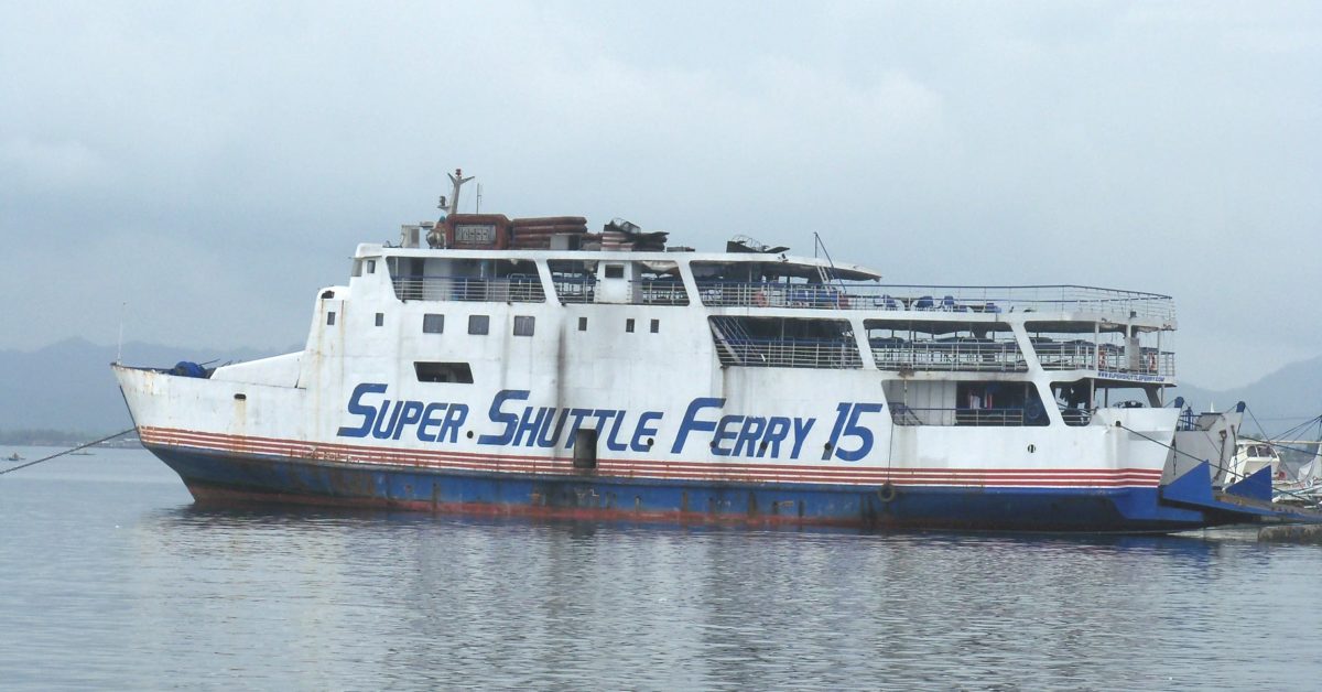 Ferries sunk? News from the Philippines