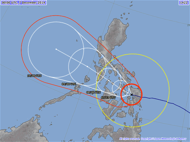 Typhoon HAGUPIT/Ruby – slow – slow – slow News from the Philippines