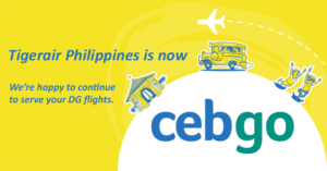 Tigerair Philippines is now Cebgo News from the Philippines