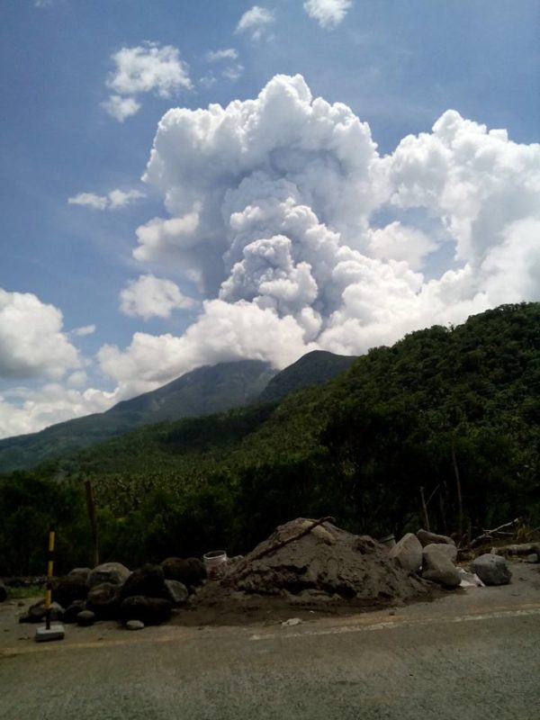 Phreatic Explosion on Bulusan Volcano News from the Philippines