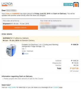 Black Hole between Lazada and LBC News from the Philippines